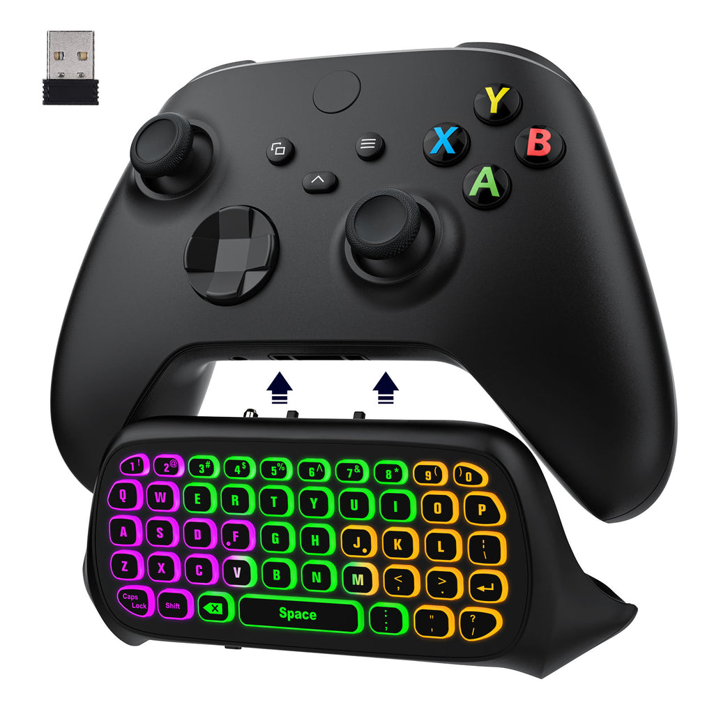 MoKo RGB Backlight Keyboard for Xbox One Controller, Xbox Series X/S ...