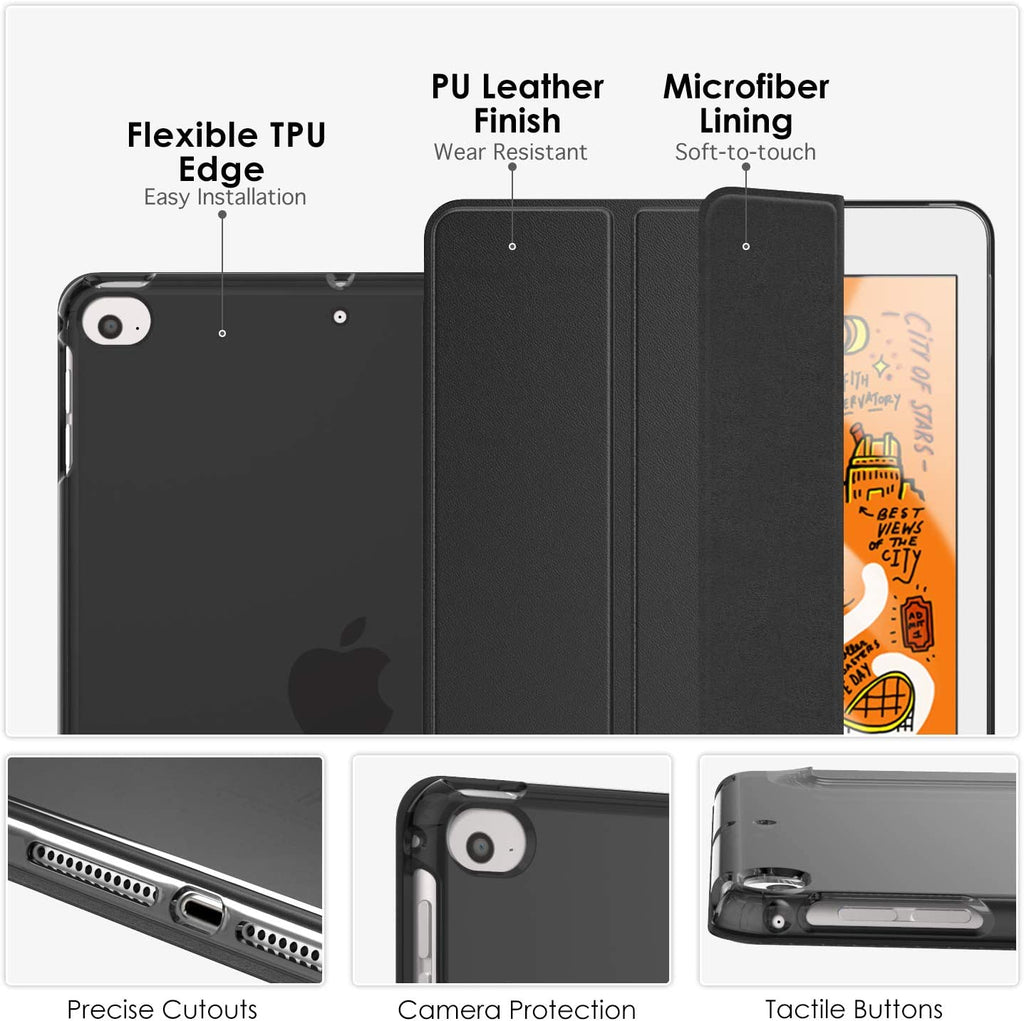MoKo Case Fit iPad Mini 5 2019 (5th Generation 7.9-inch) iPad Mini 4 ...