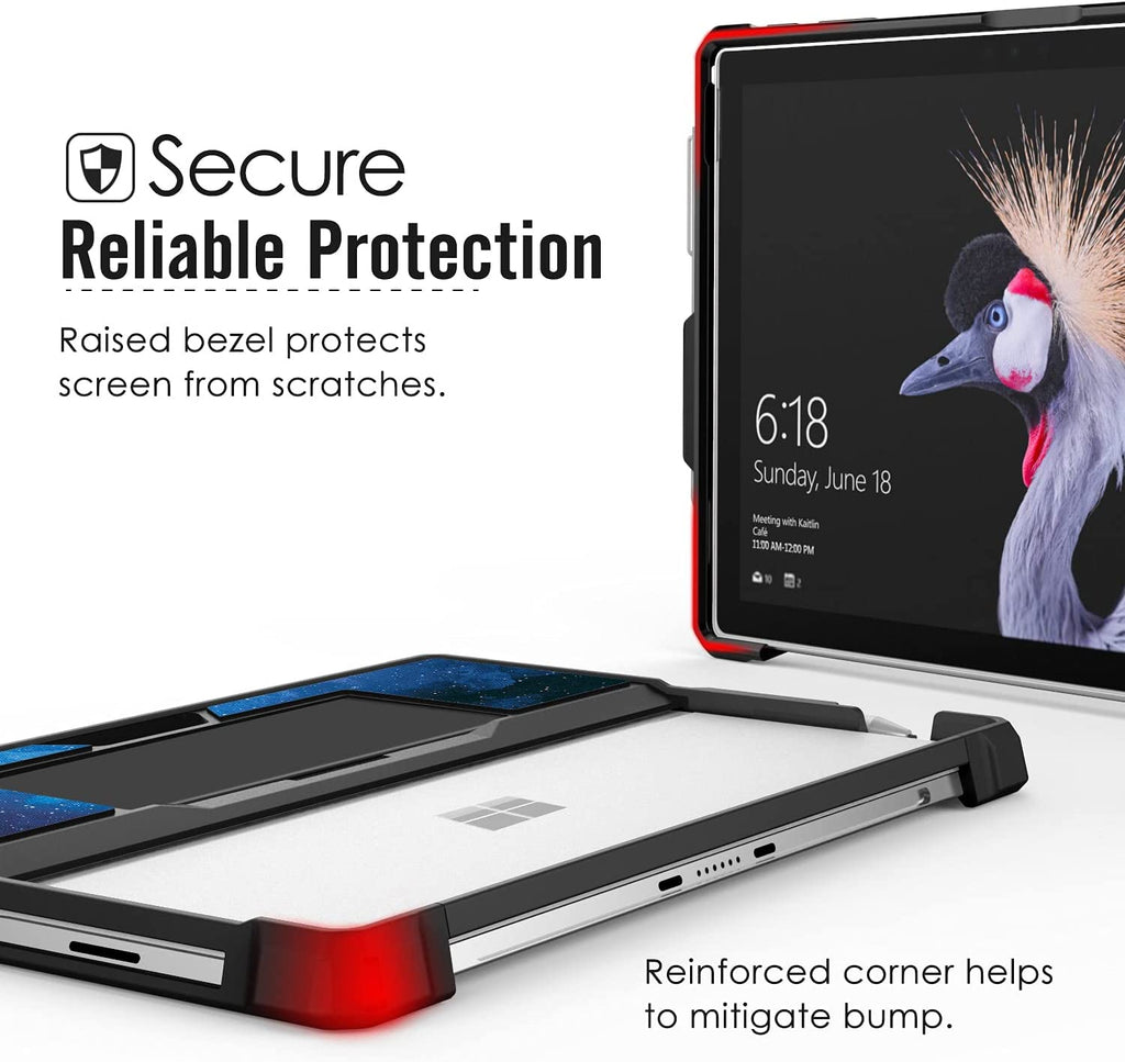 MoKo Case Fit Microsoft Surface Pro 7 Plus/Pro7/Pro 6/Pro 5/Pro 2017/P ...